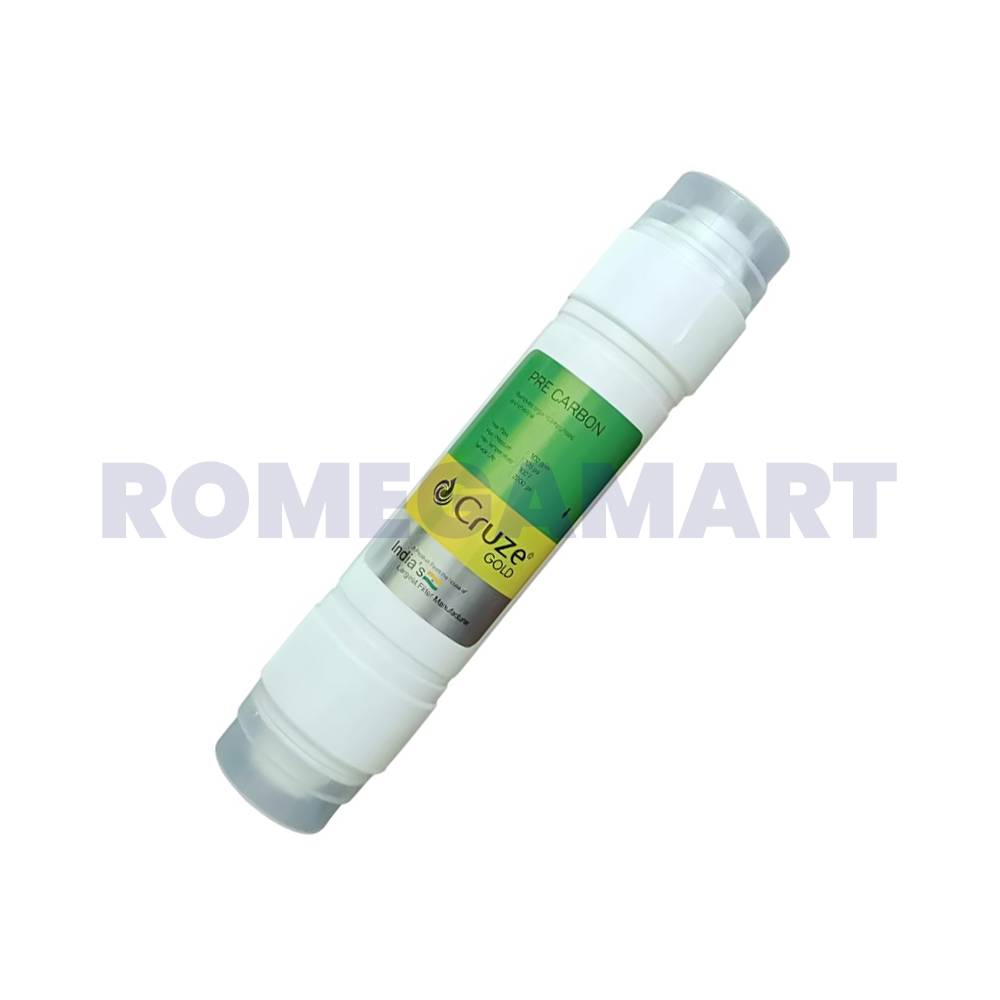 Cruze Ro Carbon Filter | White Plastic for Water Purifiers