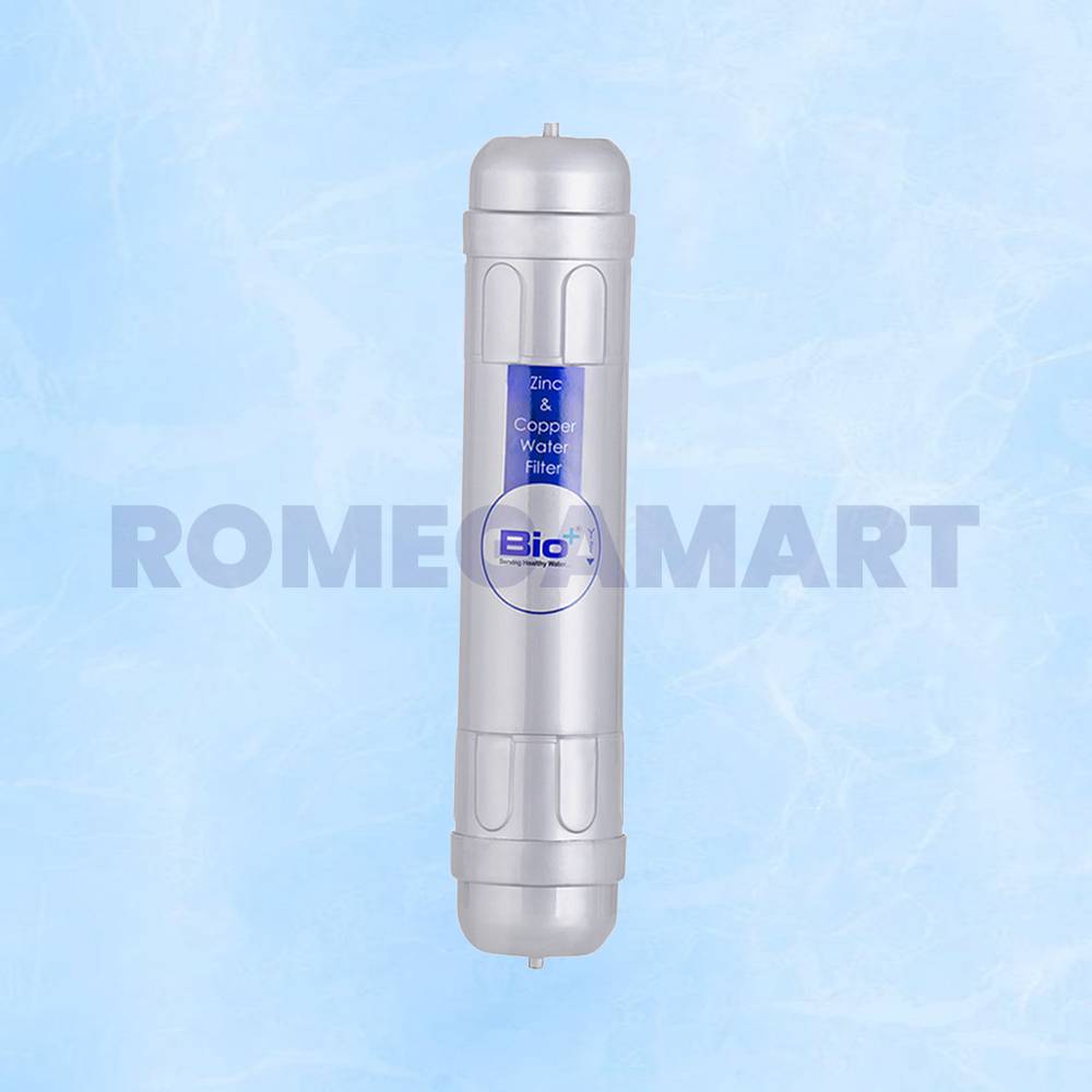 Bio+ Zinc And Copper Water Water Purifier Filter Alkaline Filter Silver ...
